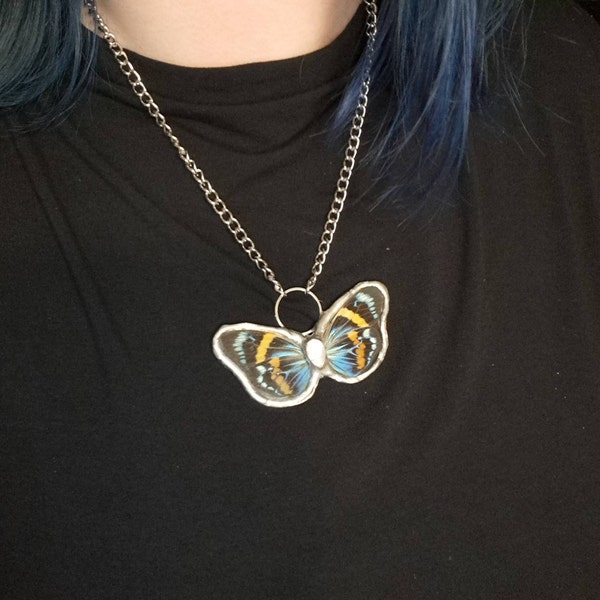 Reall Butterfly Wing Necklace - Etsy