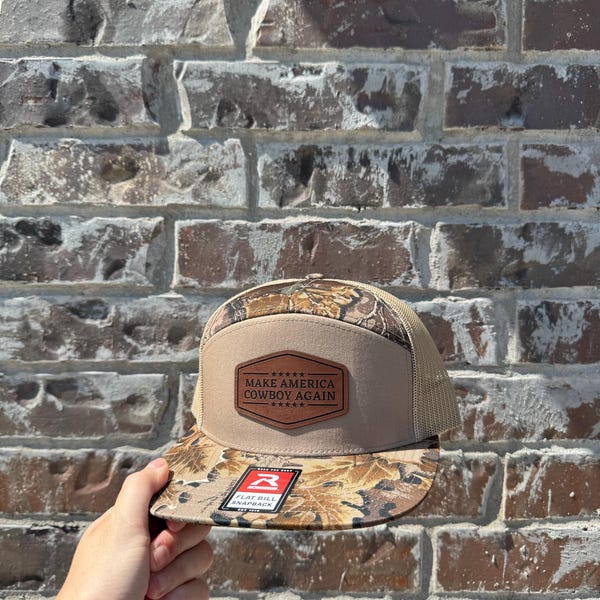 Big Foot Leatherette Patch Big Foot Hat Patch Adhesive Patch Engraved ...