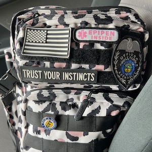 Epilepsy Medication Inside Medical Alert Patch Custom ID for Medic ...