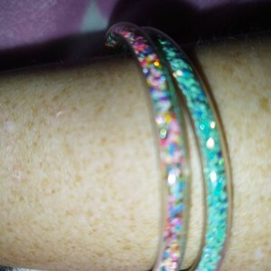 Two Color Transparent Plastic Chain50pcs Chunky Chain - Etsy