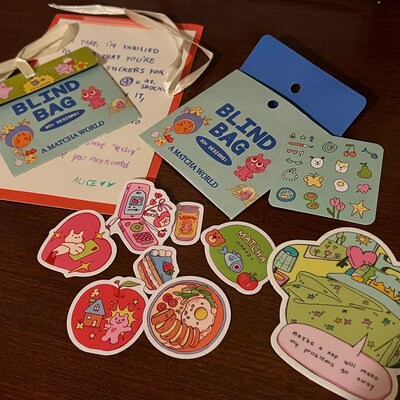 Blind Sticker Pack - Etsy