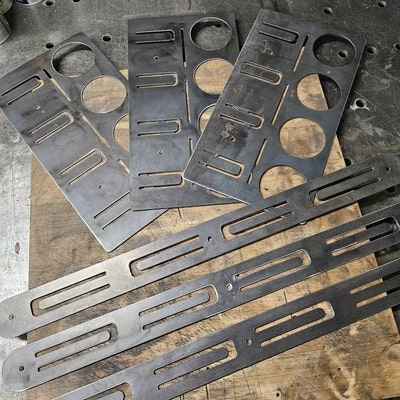 Standard 8x8 Post L Bracket Cut File Pergola Timber Frame DXF Plasma ...