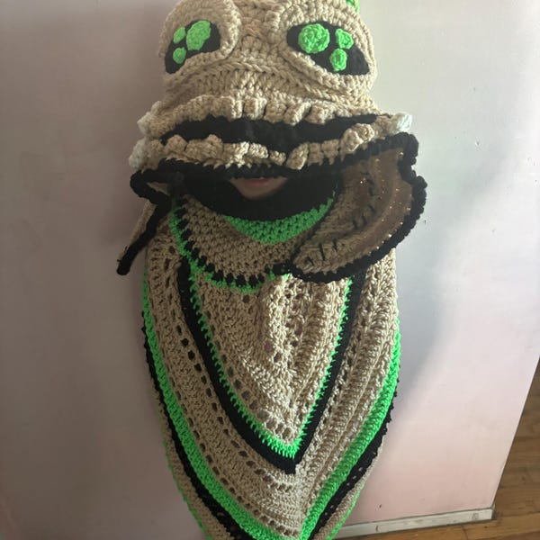 Burlap Chap Hood Crochet PATTERN this is Not a Finished Item - Etsy