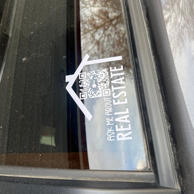 Design Your Own QR Code, Design Your Own Window Sticker, Custom Decal ...