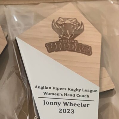 Engraved Trophy Award With Logo & Wording for Schools, Football, Dance ...