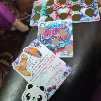 A6 Money Saving Scratcher - Etsy