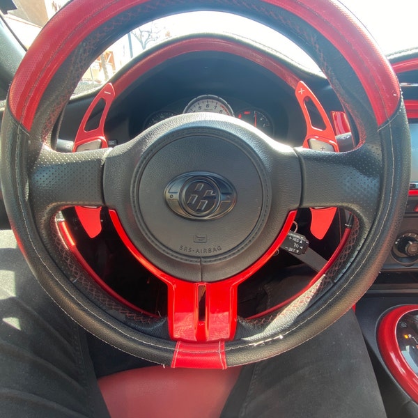 Matte Black 86 Logo Steering Wheel Emblem Overlay FRS 86 GR86 (LODEN ...