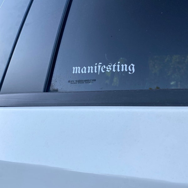 Holographic Moon Phase Decal, Moon Car Decal, Astrology Decal, Witchy ...