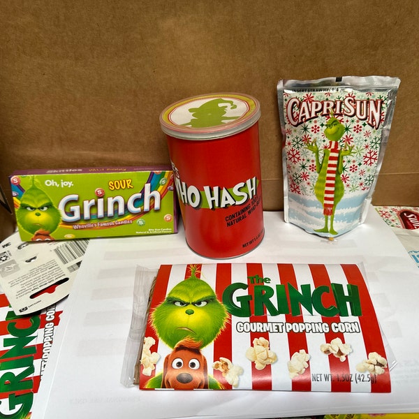 Christmas Candy Labels - Custom Skittles - Christmas Party- Christmas ...
