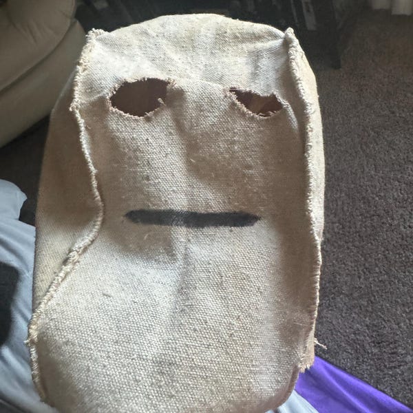 Camp Killer Sack Mask (jason Voorhees Part 2) - Etsy