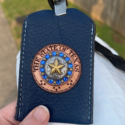 State of Texas ID Holder, ID Holder, Badge Holder - Etsy