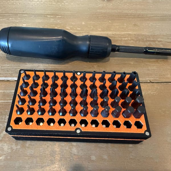 Noctua Edition LTT Screwdriver Case and Magnetic Bit Holder Combo - Etsy