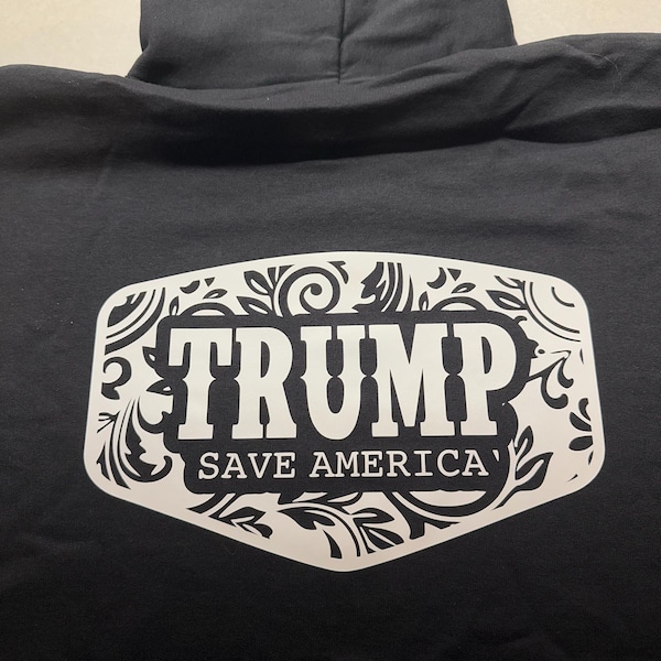 Trump Save America Hat Tooled Leather Trump Hat Retro Trucker Hat ...
