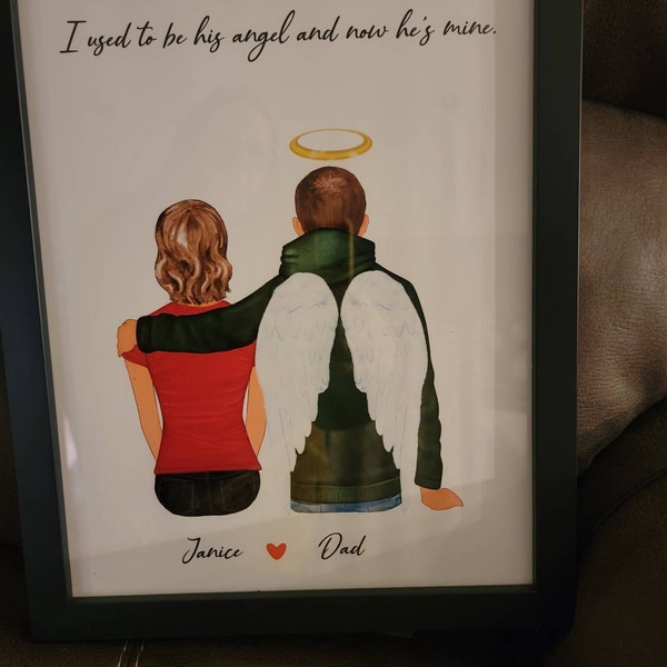 FAMILY MEMORIAL Print-custom Memorial Print-personalized Memorial Print ...