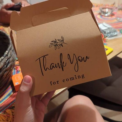 Empty Christmas Gift Box. Mini Small Medium Cardboard Postage Box With ...