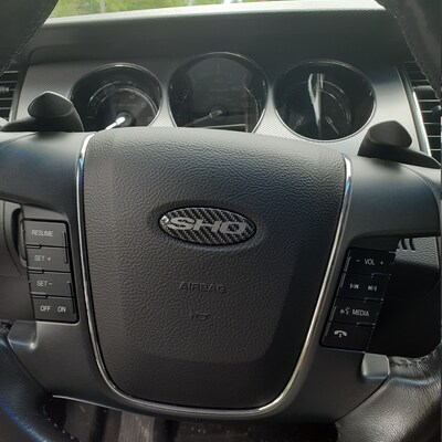 Gel Coated DOMED Ford Taurus sho Emblem Overlay : Fits Taurus SHO 2010 ...