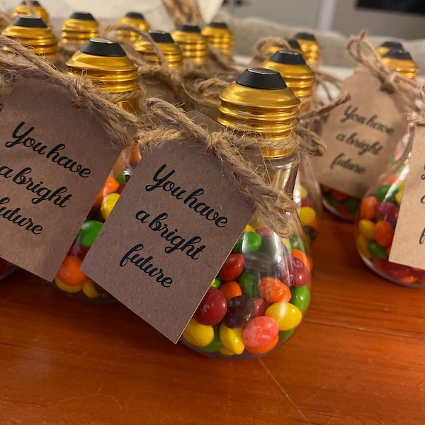 Custom Favor Tags - Personalized Kraft Brown Wedding Favor Tags - Baby ...