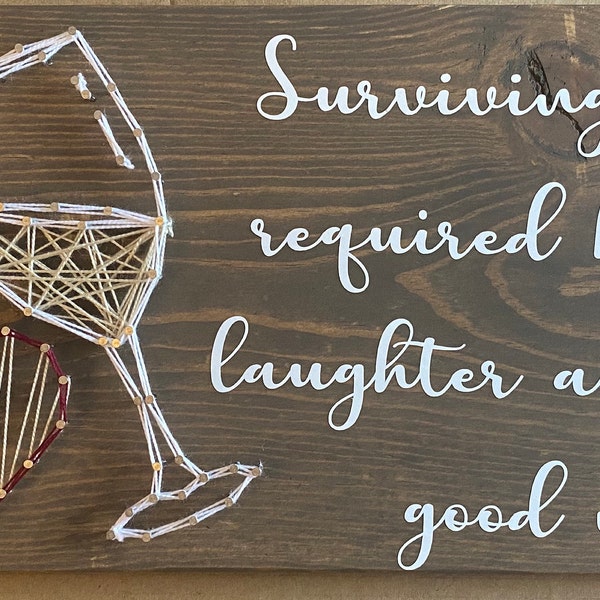 CUSTOM/PERSONALIZED Wine Sign; Wine Decor; Wood Sign; Wood Decor ...