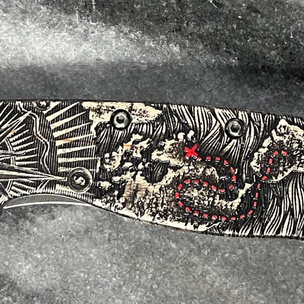 Japanese Maple Cold Steel Ti-lite 4 Knife Scales - Etsy