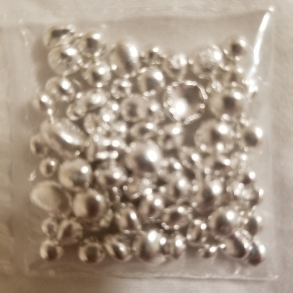 25 Grams Silver Shot Nuggets 99.9% Fine Pure Jewelry Grade Investment ...