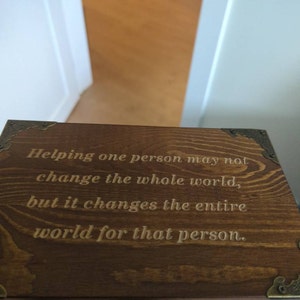 Personalized Wooden Gift Box With Lock & Key , Engraved Wood Jewelry ...