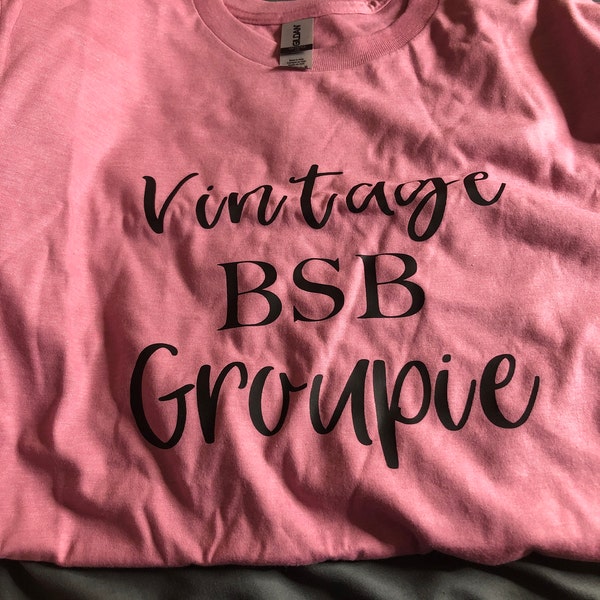 Vintage Boy Band Groupie Shirt- Free Shipping - Etsy