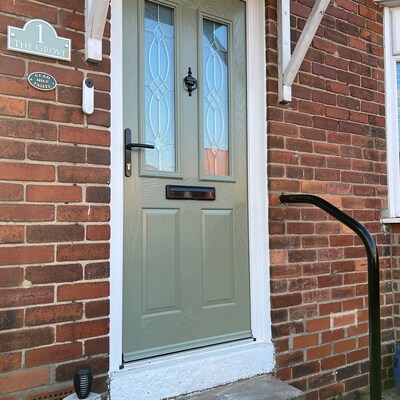 Traditional House Number Signs & Address Plaques in Sage Green - Etsy UK