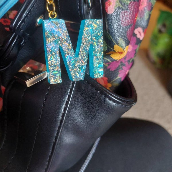 Galaxy Resin Keychain - Color Changing! Each One is Unique, One-of-a ...