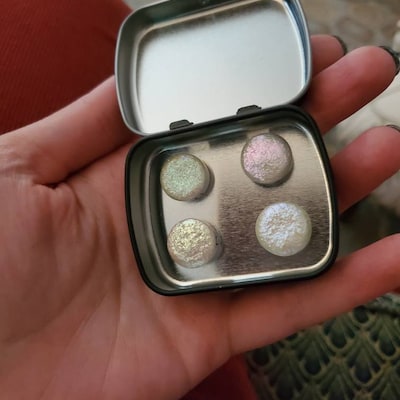 Half Shiny Fairy Dust Set for Handmade Color Shift Watercolor Paints - Etsy