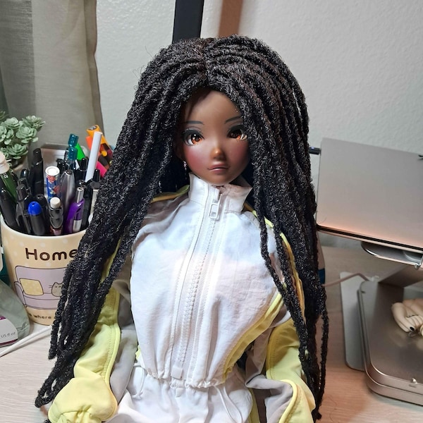 Zazou Dolls Custom Doll Wig for Smart Dolls-tangle Resistant- 8.5" Head ...