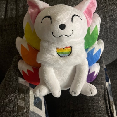 Pride Fox Zing Plush Stuffed Animal - Etsy