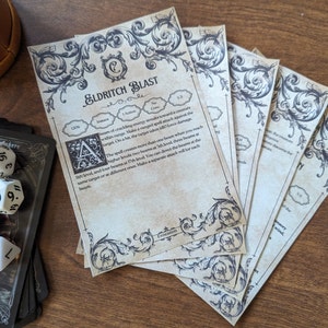 Dnd Character Sheet Victorian Dungeons and Dragons Form Fillable ...