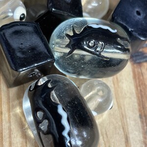 Ribbon Beads Cancer Awareness Glass Beads for Jewelry Making | Etsy