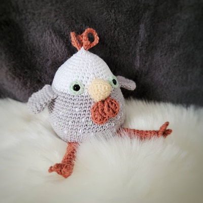 Amigurumi Hen Pattern Stupid Hen Crochet Tutorial - Etsy