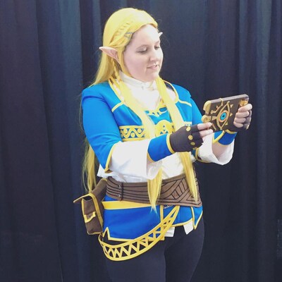 Sheikah Slate 3D Print Nintendo Breath of the Wild Cosplay Costume Fan ...