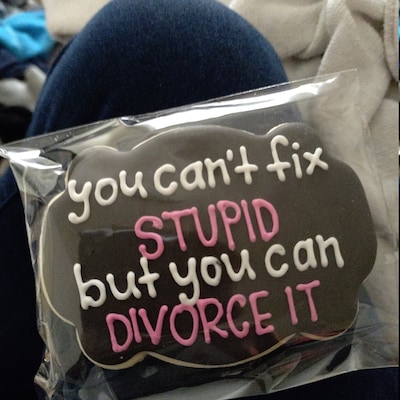 Divorce Cookies Decorated Sugar Cookies - Etsy