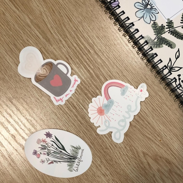 Sticker: “ Focus on the Good” Transparent Sticker - Etsy