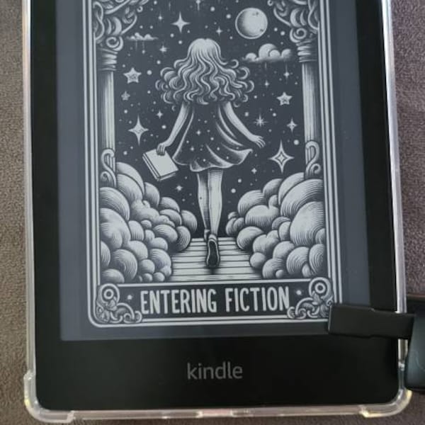 INSTANT Kindle Lock Screen | Leaving Reality Entering Fiction ...