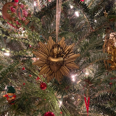 Sacred Heart of Jesus Plaque Catholic Home Decor Mural - Etsy