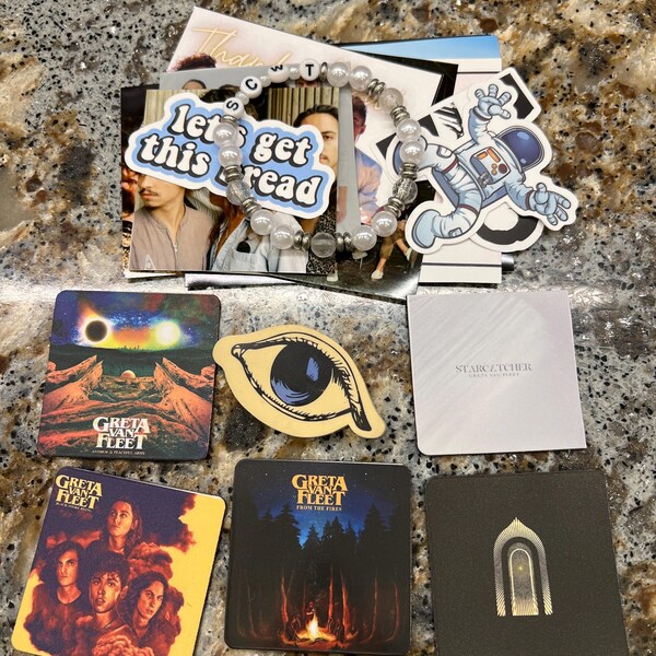 Greta Van Fleet Album Cover Magnets GVF Peaceful Army Gifts SET OF 5 - Etsy