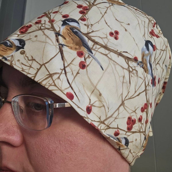Scrub Cap/ Surgical Cap - Rock Pool C - Pixie - Preshrunk Cotton - Mimi ...
