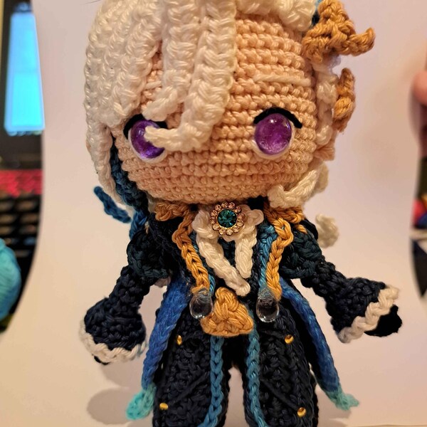 Crochet PDF Pattern: "kokomi" Chibi Amigurumi - Etsy