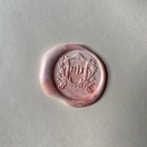 Custom Couples Wedding Wax Seal Stamp, Personalized Wedding Invitation ...