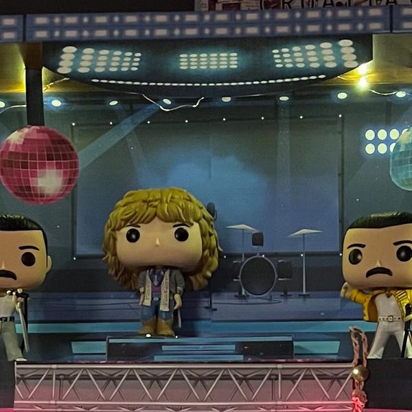 Rock Music Concert Stage Shoebox Diorama, Create Your Own Theater, Cut ...