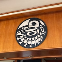Coast Salish Raven II Wall Art - Etsy Canada
