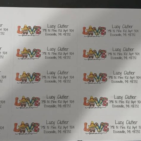 Inspiring Please Deliver to Label Stickers, PDT Address Labels ...