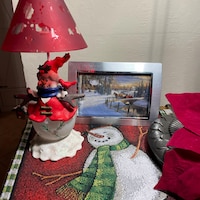 Santa Fe Christmas Eve Card, Southwest Holiday Art Print, Festive Adobe ...