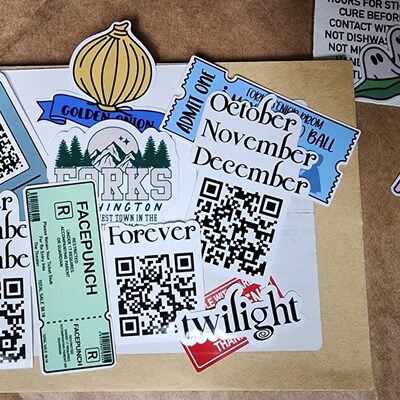 Face Punch Movie Ticket Sticker Twilight New Moon Eclipse Breaking Dawn ...