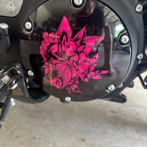 Victory Motorcycles Custom Derby Cover Middle Finger Reaper - Etsy