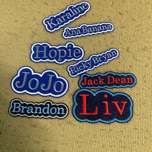 Embroidered Memory Patch Personalized Iron on Memory Patch - Etsy